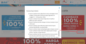 Kode voucher BLIBLI Cashback 100%: Benarkah Rp 1,1 juta? • Sikatabis.com