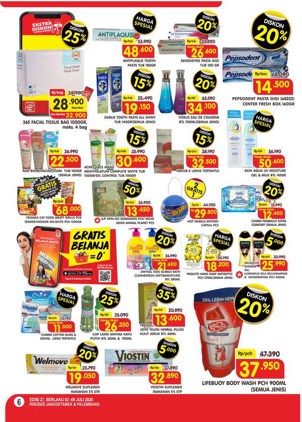 Promo Supermarket Juli 2020: Giant / Lotte / Carrefour • Sikatabis.com