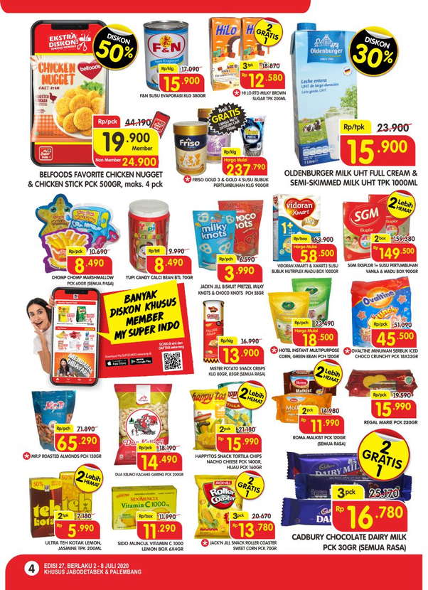Promo Supermarket Juli 2020: Giant / Lotte / Carrefour • Sikatabis.com