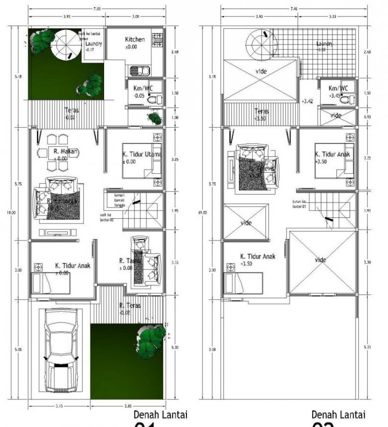 Desain Rumah Tipe 90: Tips + Contoh Desain • Sikatabis.com